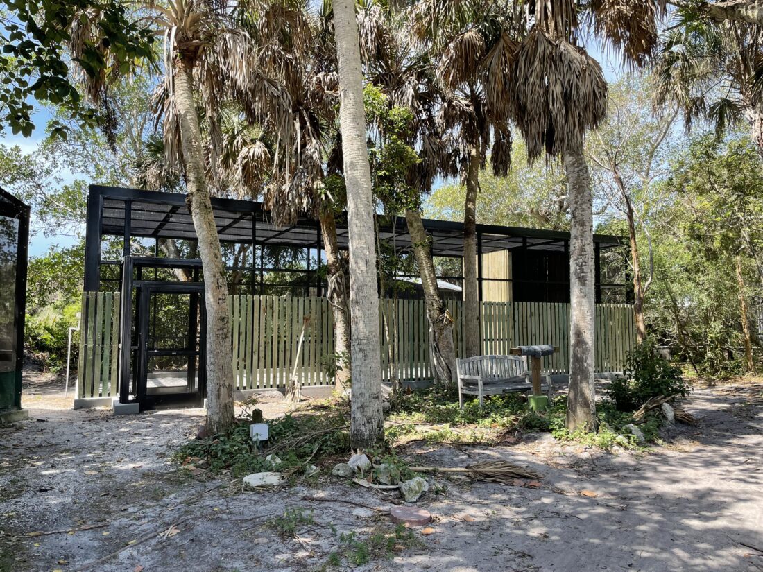 CROW finishes building four new rehab enclosures - SANIBEL-CAPTIVA ...